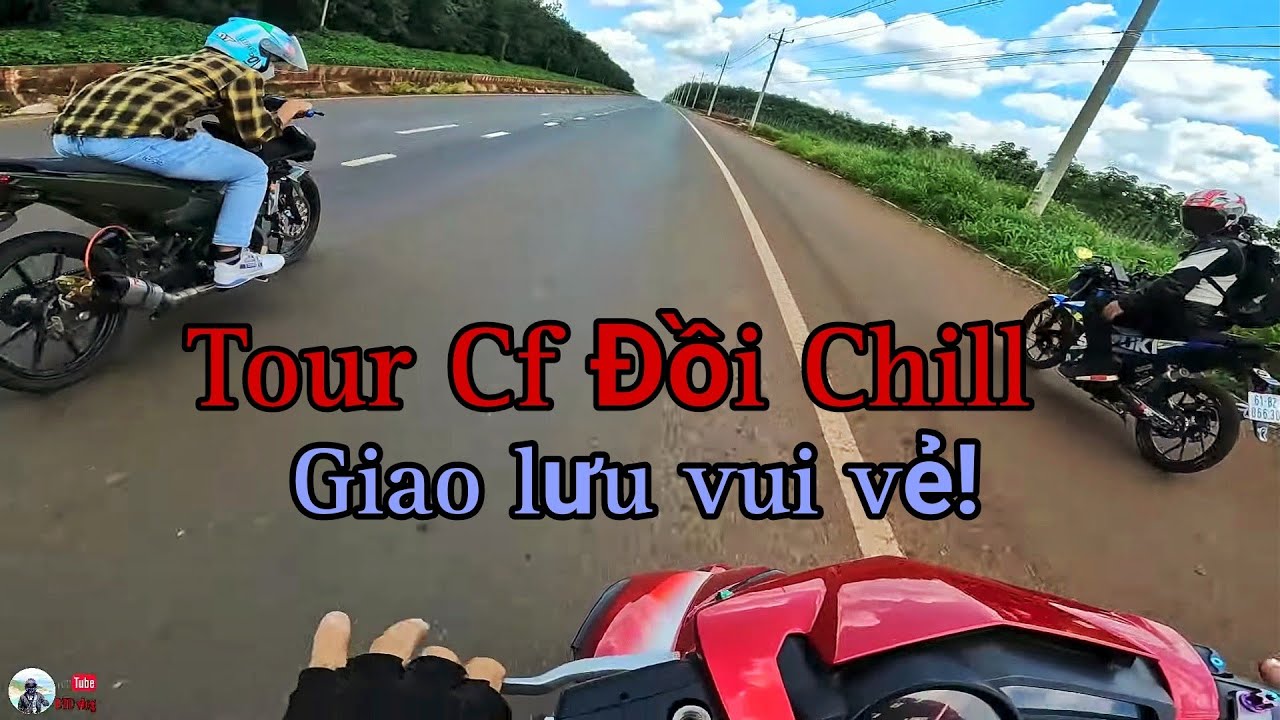 Tour CF Đồi Chill ... Đại chiến biker - YouTube