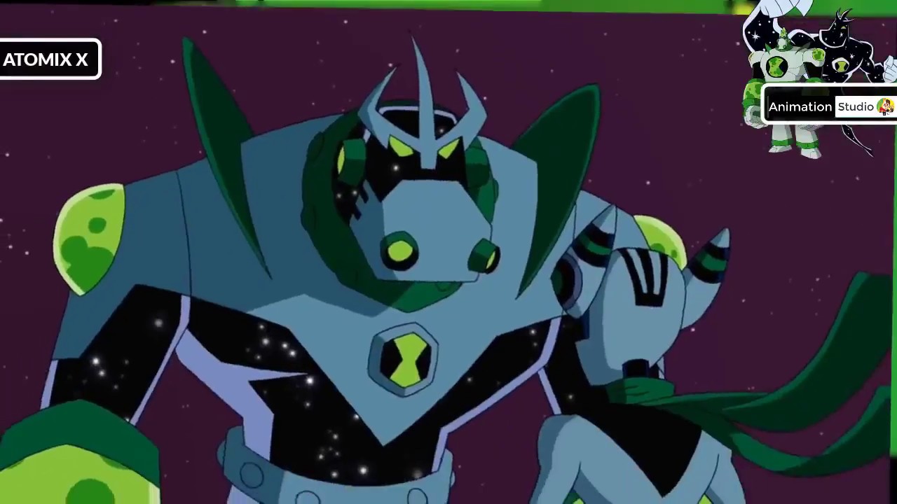 Ben 10 Omniverse Ben 10000 Atomix X