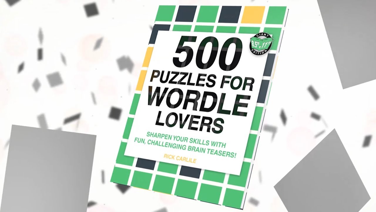 500 Puzzles for Wordle Lovers - YouTube