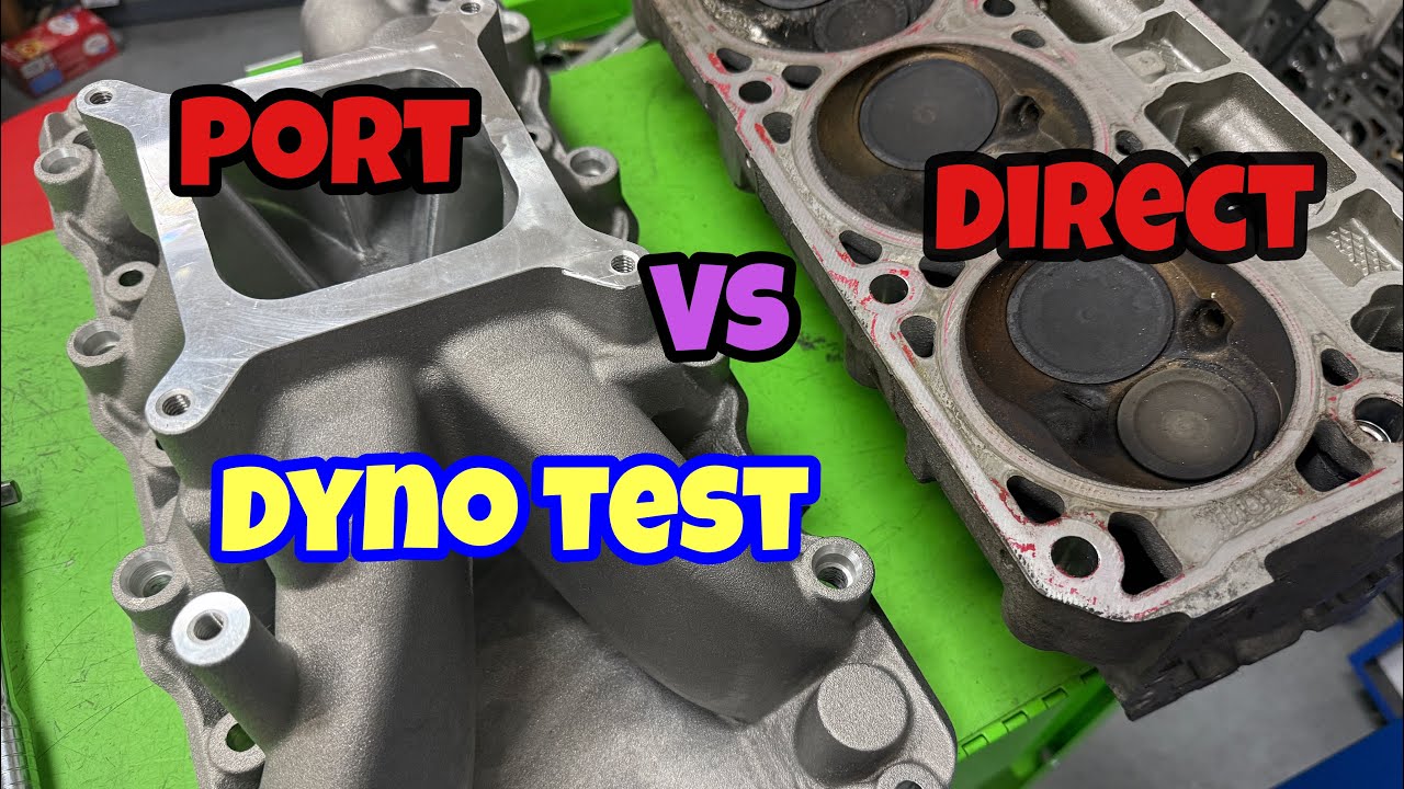 Port Fuel Injection Vs Direct Injection Dyno Test - YouTube