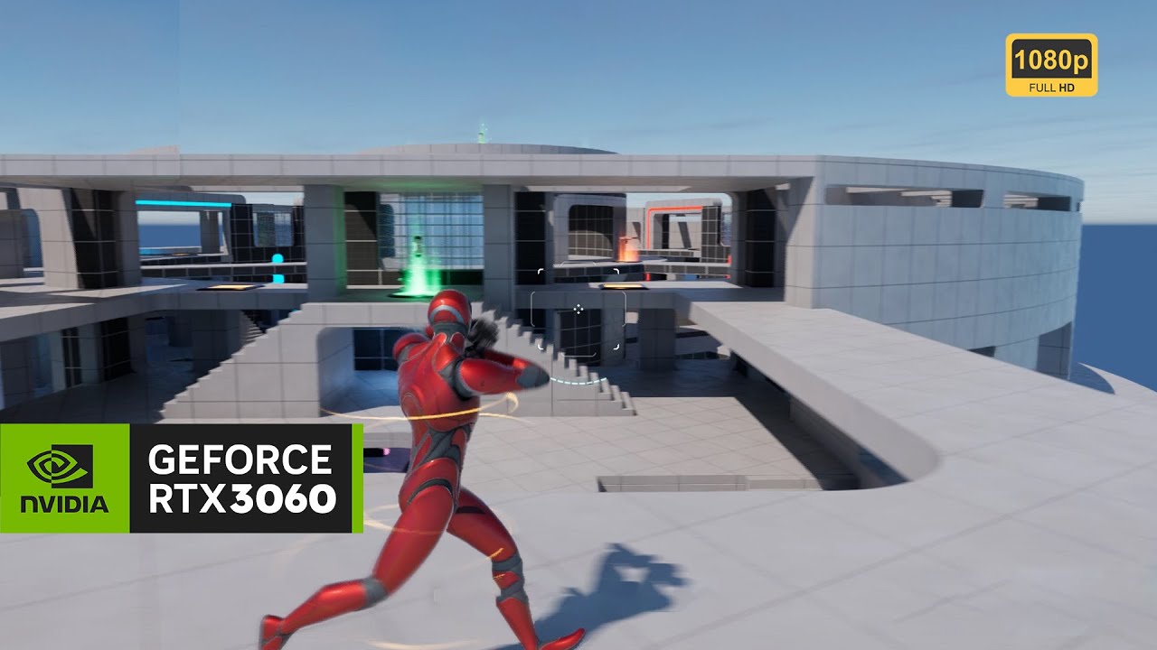 RTX 3060: Lyra Starter Game Demo | Unreal Engine 5.1 - YouTube