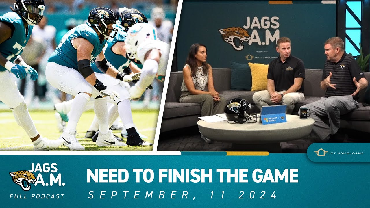 Lessons Learned From Season Opener | Jags A.M. | Jacksonville Jaguars ...