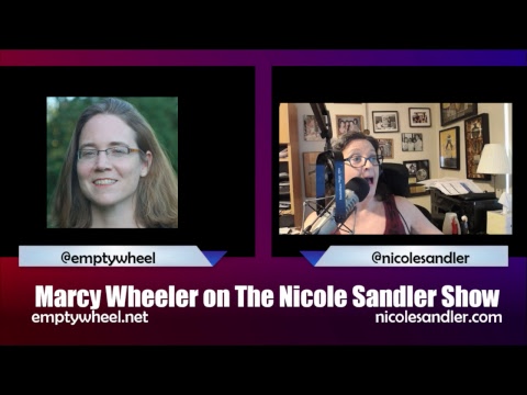 3-27-19 Nicole Sandler Show - Marcy Wheeler on the Mueller Report .. er ...
