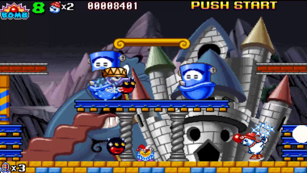 ARCADE MACHINES MAME BOMB KICK BOMBKICK 1998 YUN SUNG - YouTube