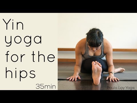 Yin yoga for the hips (35min)