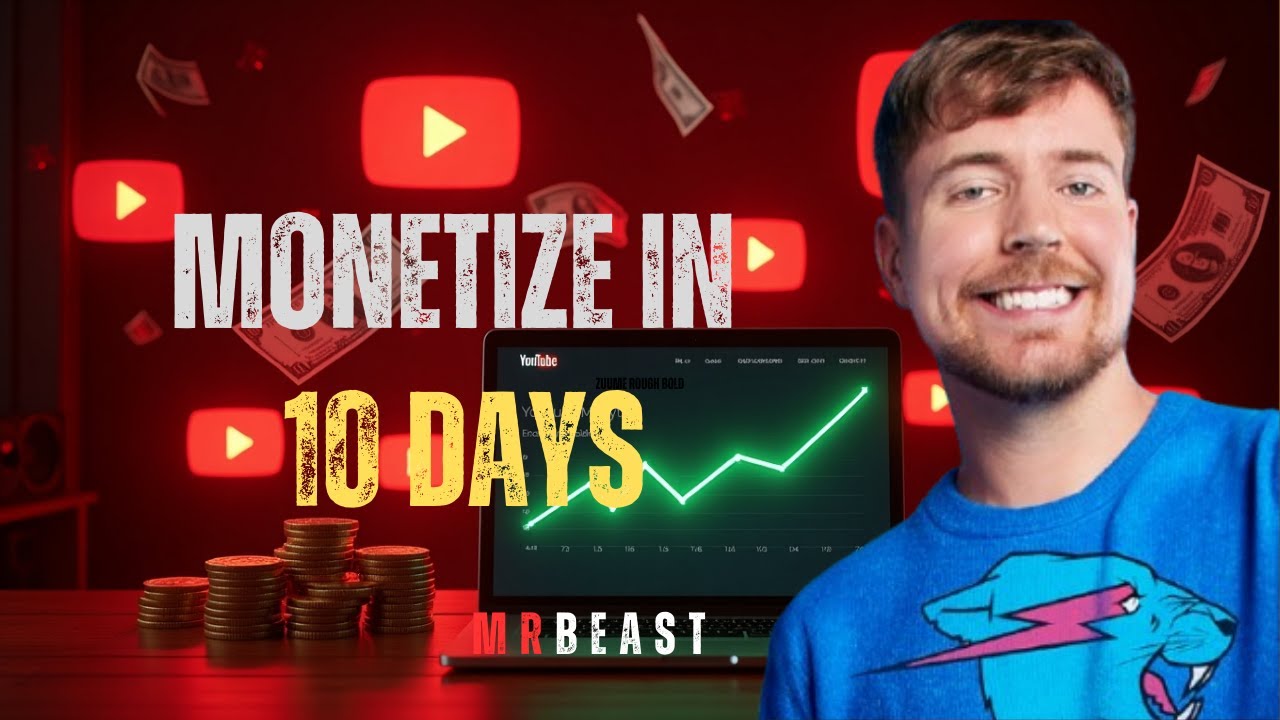 MrBeast: Monetize Your YouTube Channel in Just 10 Days|| How I Got ...