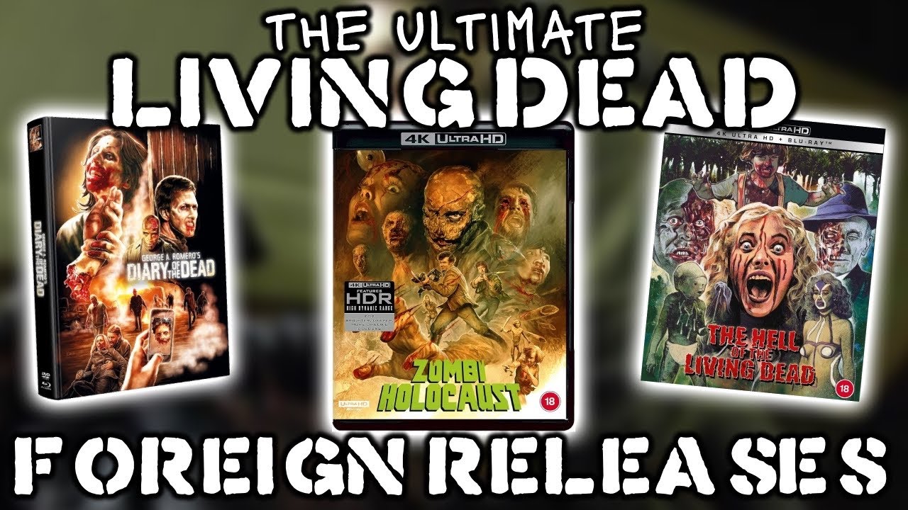 The Ultimate Living Dead Physical Media Collection and MORE! | A Planet ...