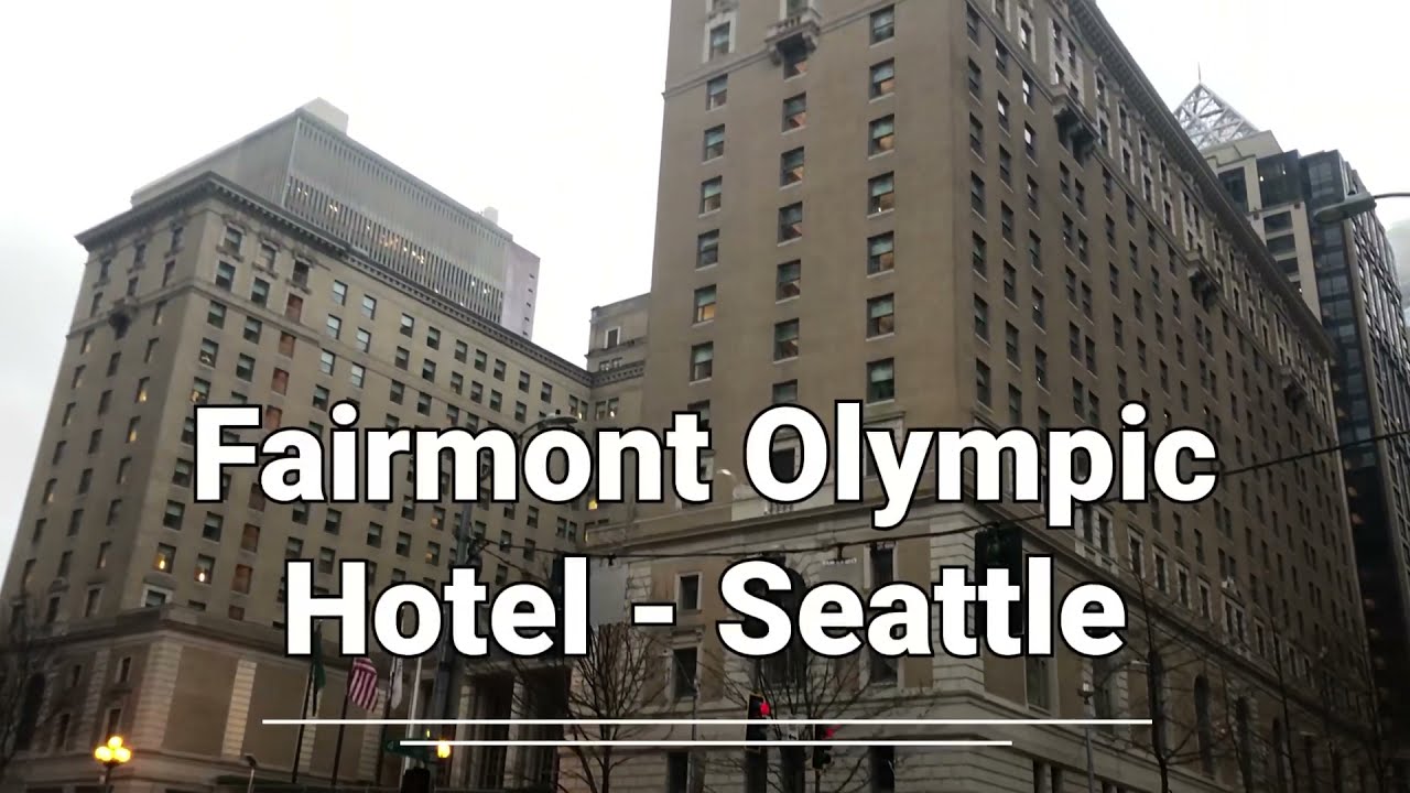 Fairmont Olympic Seattle Hotel - Room Tour - YouTube