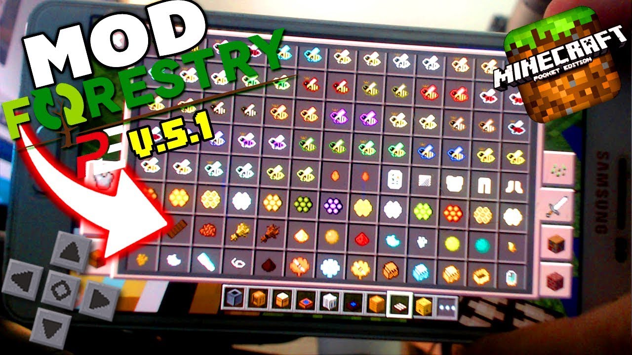 MOD FORESTRY PE RECEITA APIARY / BACKPACK PARA MINECRAFT PE ...