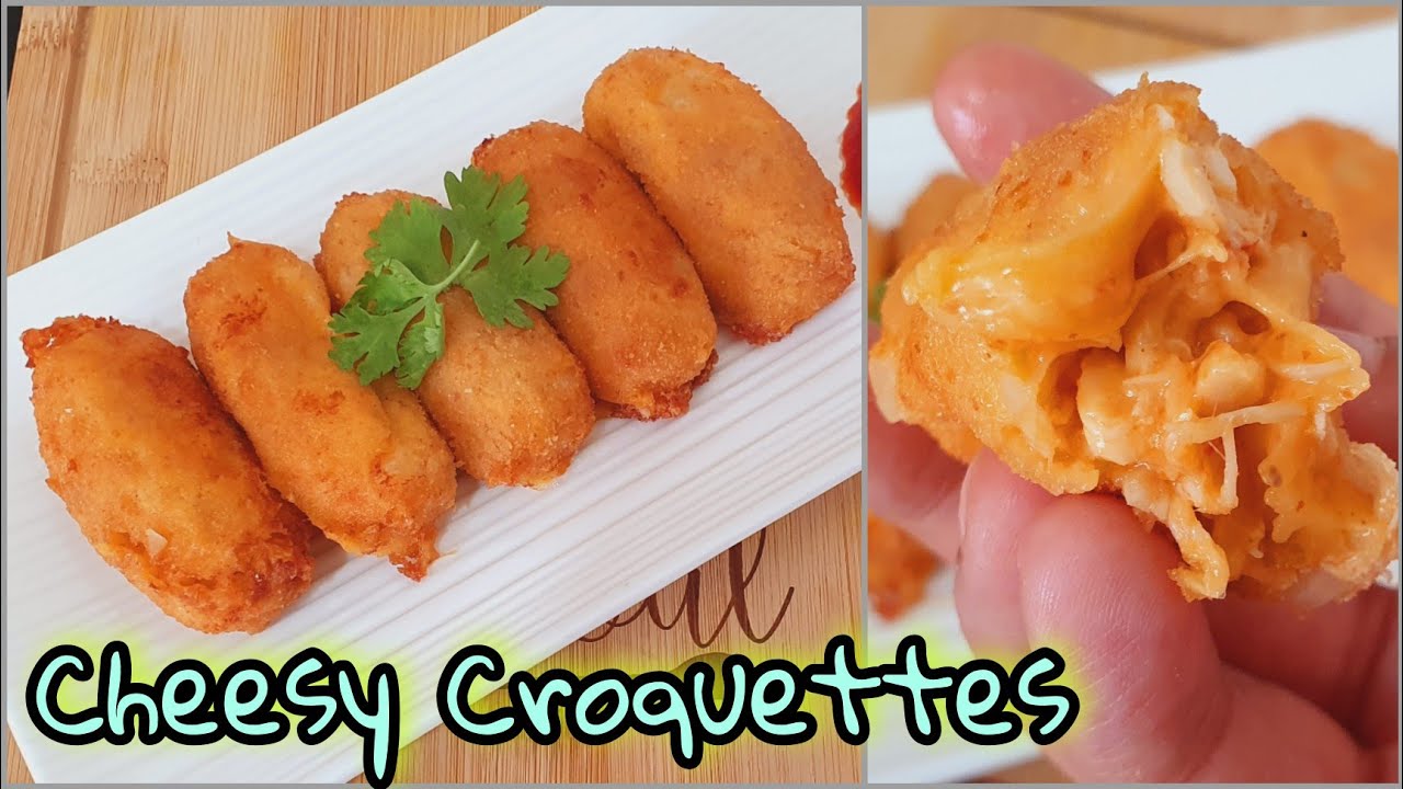 Chicken cheesy croquettes|cheese Croquetes|Croquetes|Ramadan recipes|Ep ...