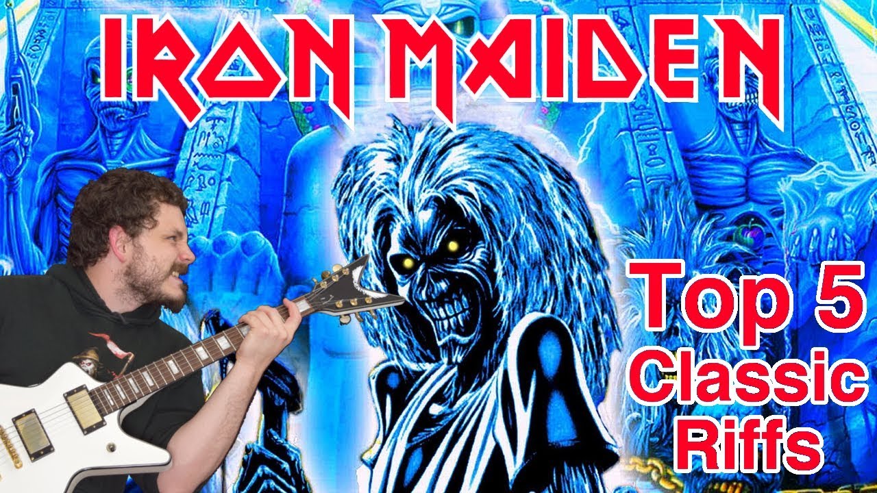 Top 5 Classic Iron Maiden Riffs [1980-1999] - YouTube