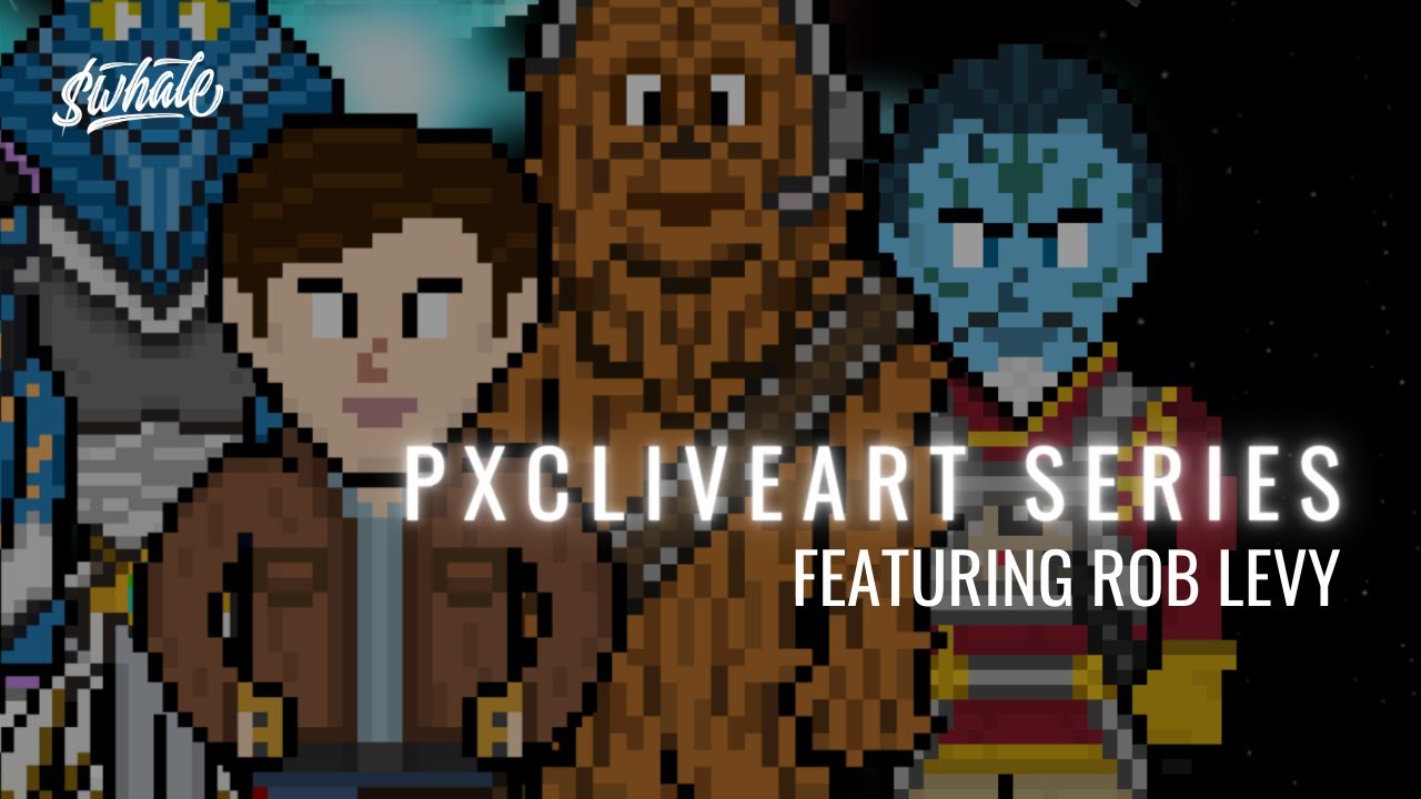 NFT PixelChain Live Art Series w/ HeatherHz & Artist Rob Levy - Ep.3 - YouTube