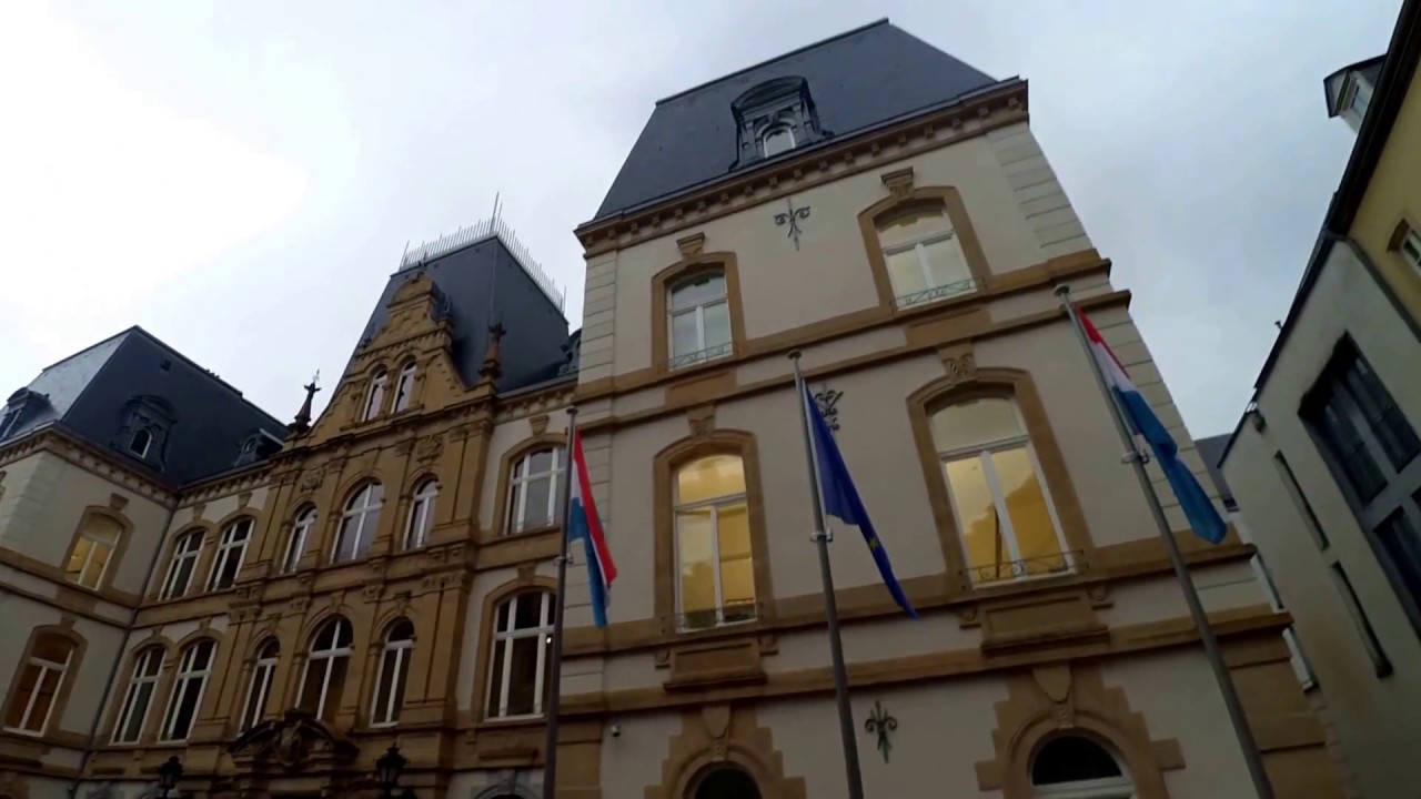 luxembourg city promenade - YouTube