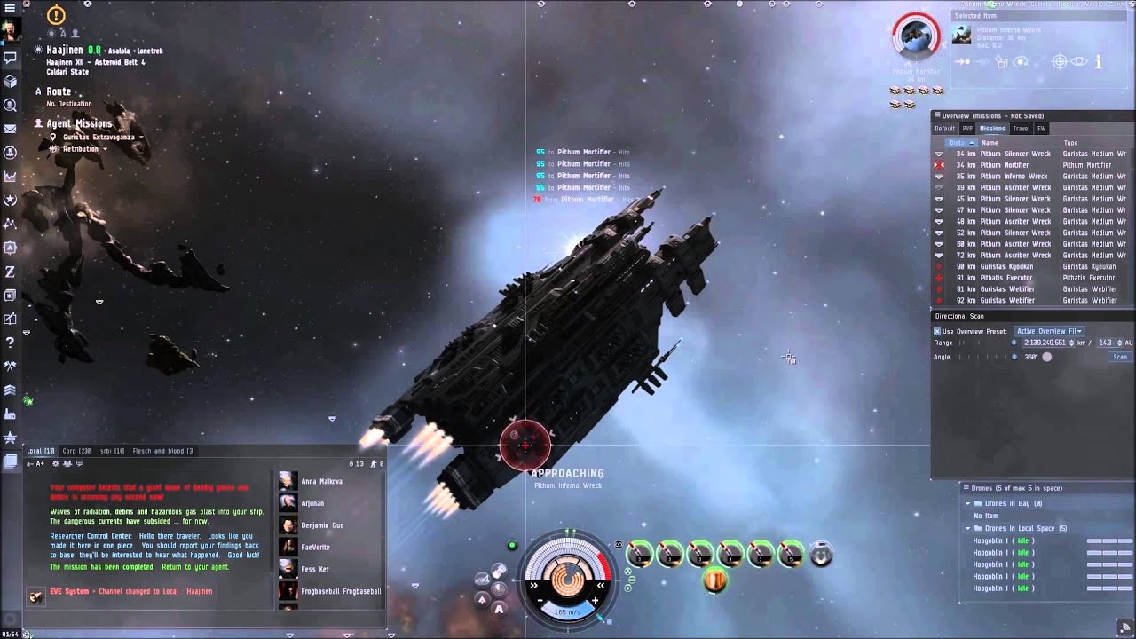 EVE Drake Gameplay - YouTube