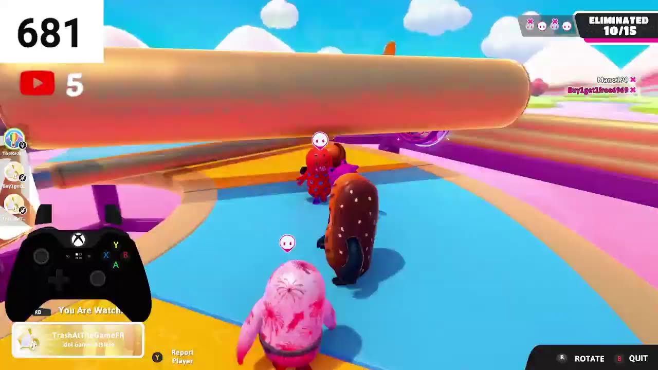 *Live* Fall Guys Grinding For Crocodile Skin! Road to 1K Subs! - YouTube