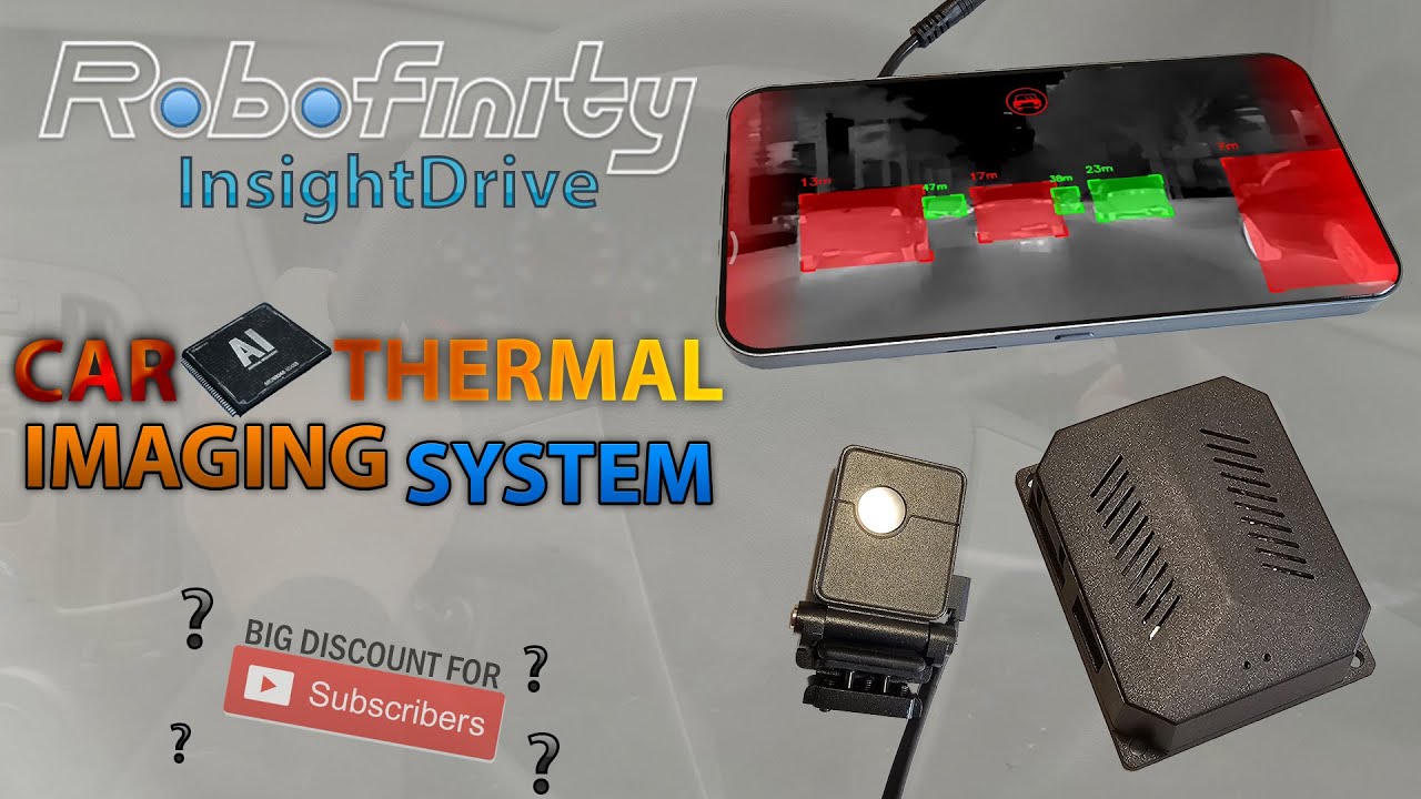 Robofinity Insight Drive X1 Car AI Thermal Imaging System For Everyone ...