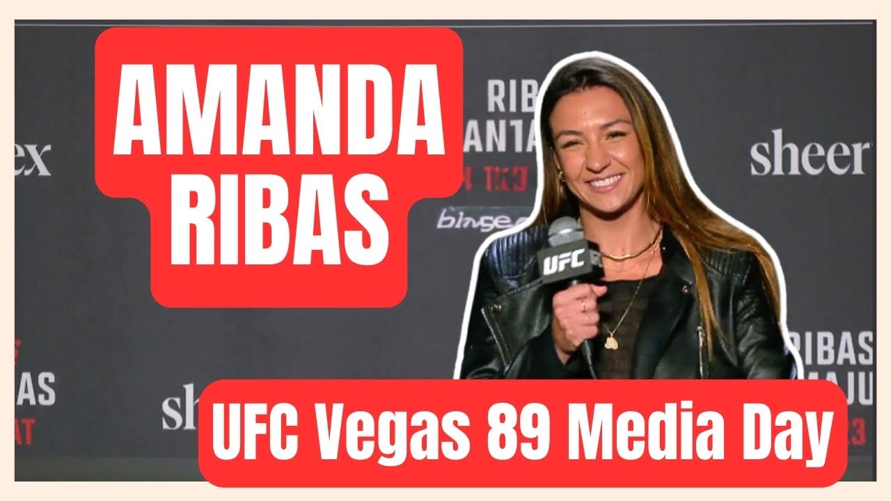 Amanda Ribas Talks UFC Vegas 89 Fight vs Rose Namajunas, What 1st Main ...