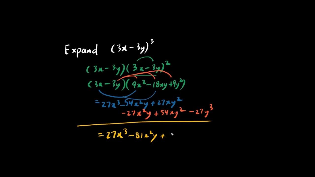 BC Math 10 Multiplying Polynomials 3 - YouTube