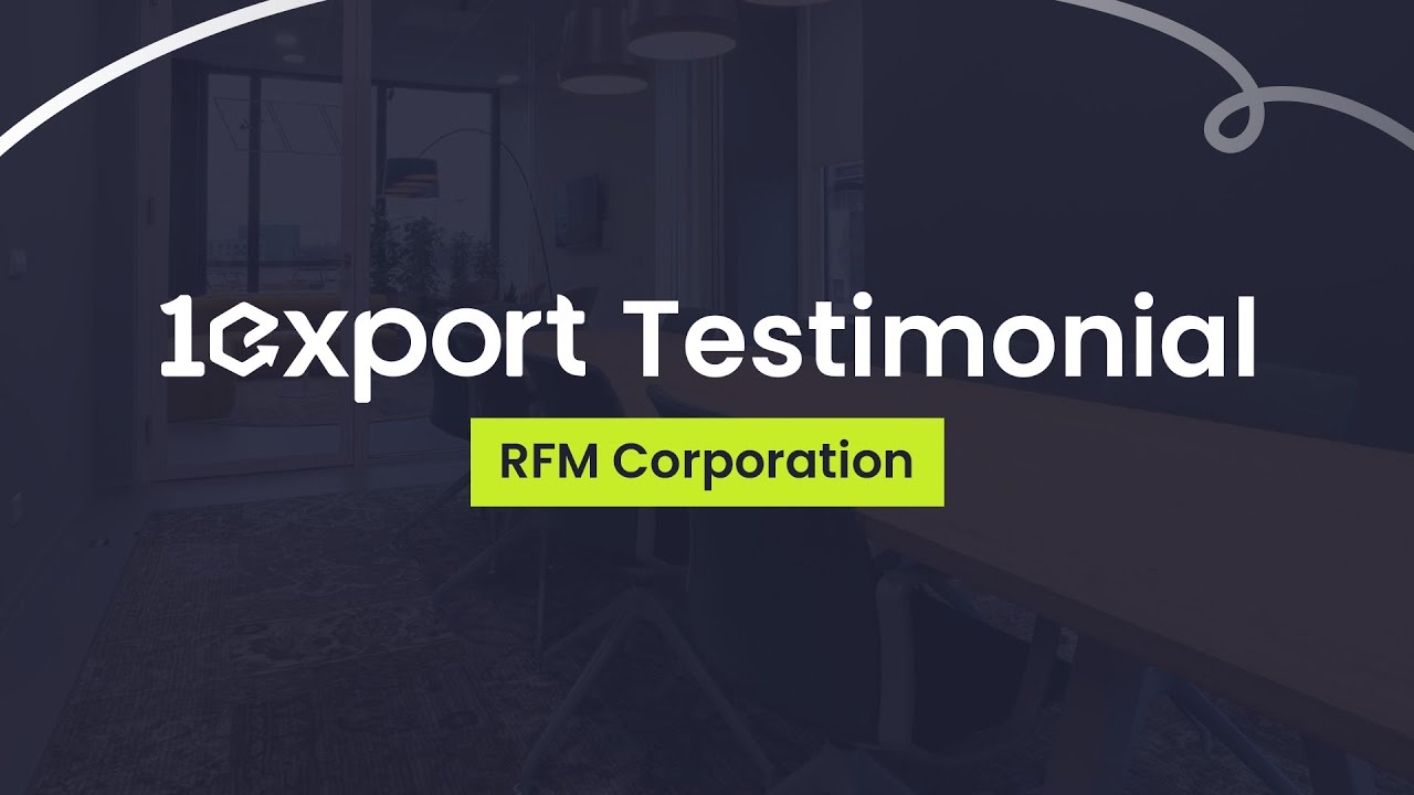 1Export x RFM - YouTube