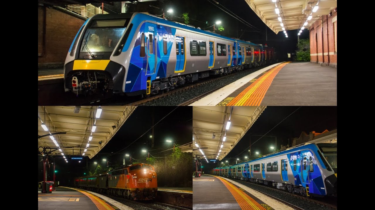 The Inaugural HCMT Transfer from Newport to Pakenham 29/11/18 - YouTube