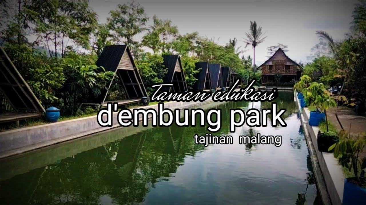TAMAN EDUKASI D'EMBUNG PARK MALANG 🔴 loket masuk seiklasnya - YouTube