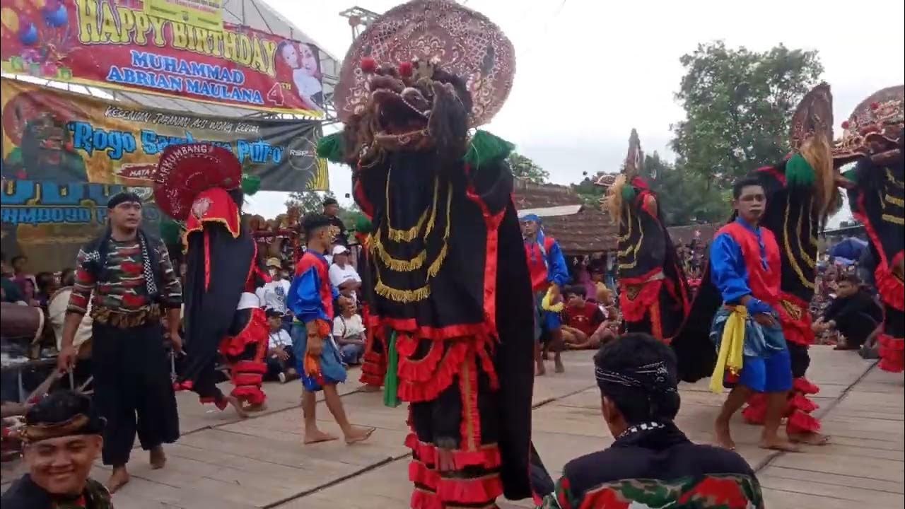 RAMPOKAN SINGO BARONG FULL TAWURAN DIKALORAN NGRONGGOT ROGO SAMBOYO PUTRO - YouTube