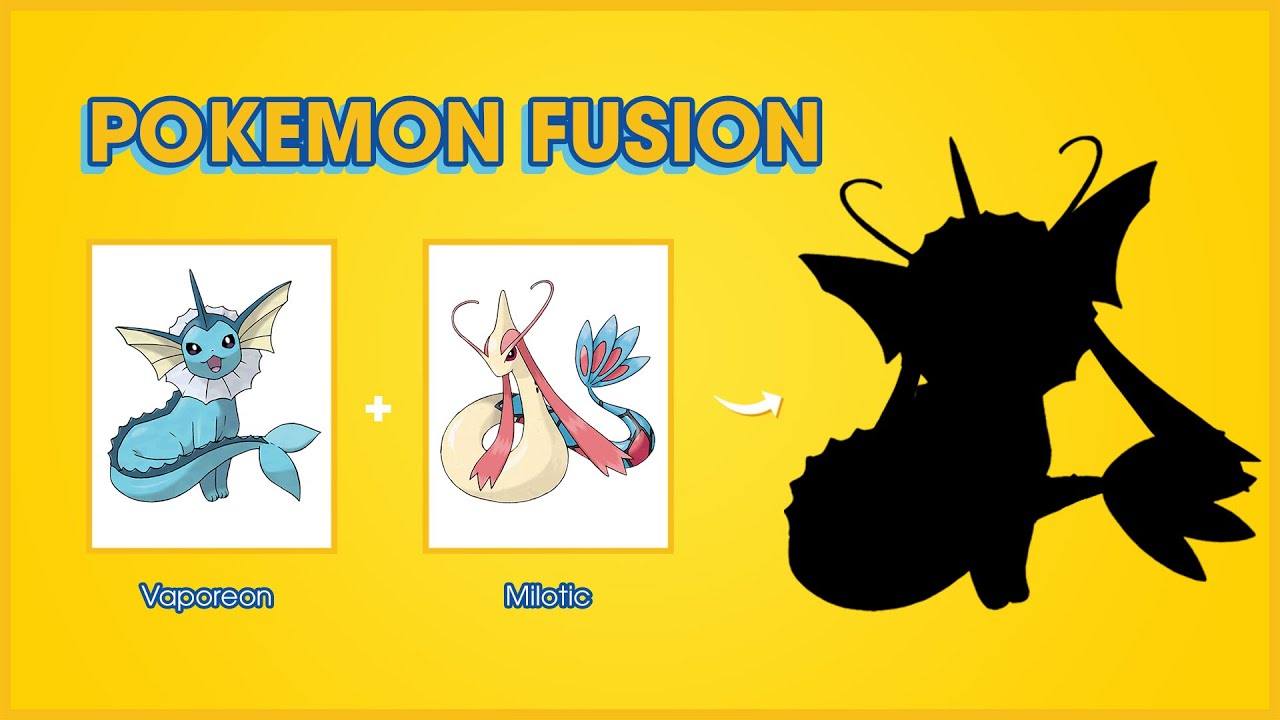 Pokemon Fusion | Vaporeon + Milotic | pokemon infinite fusion - YouTube