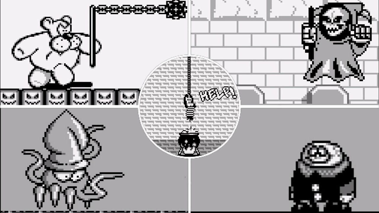 The Addams Family (Game Boy) All Bosses (No Damage) - YouTube