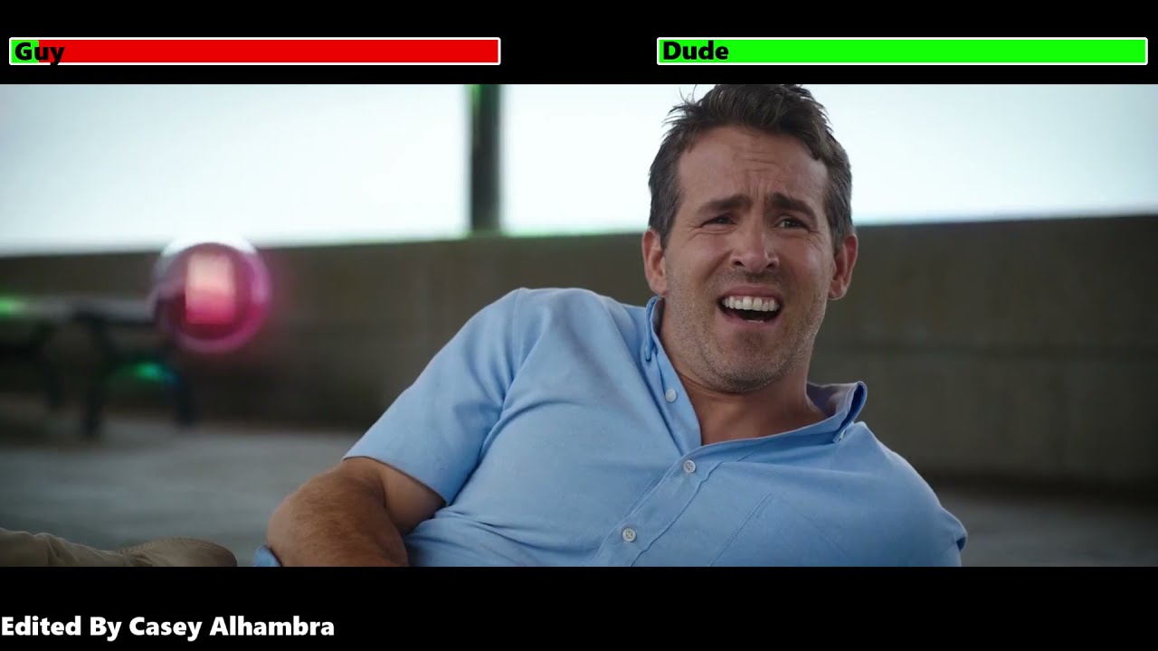 Free Guy (2021) Final Battle with healthbars - YouTube