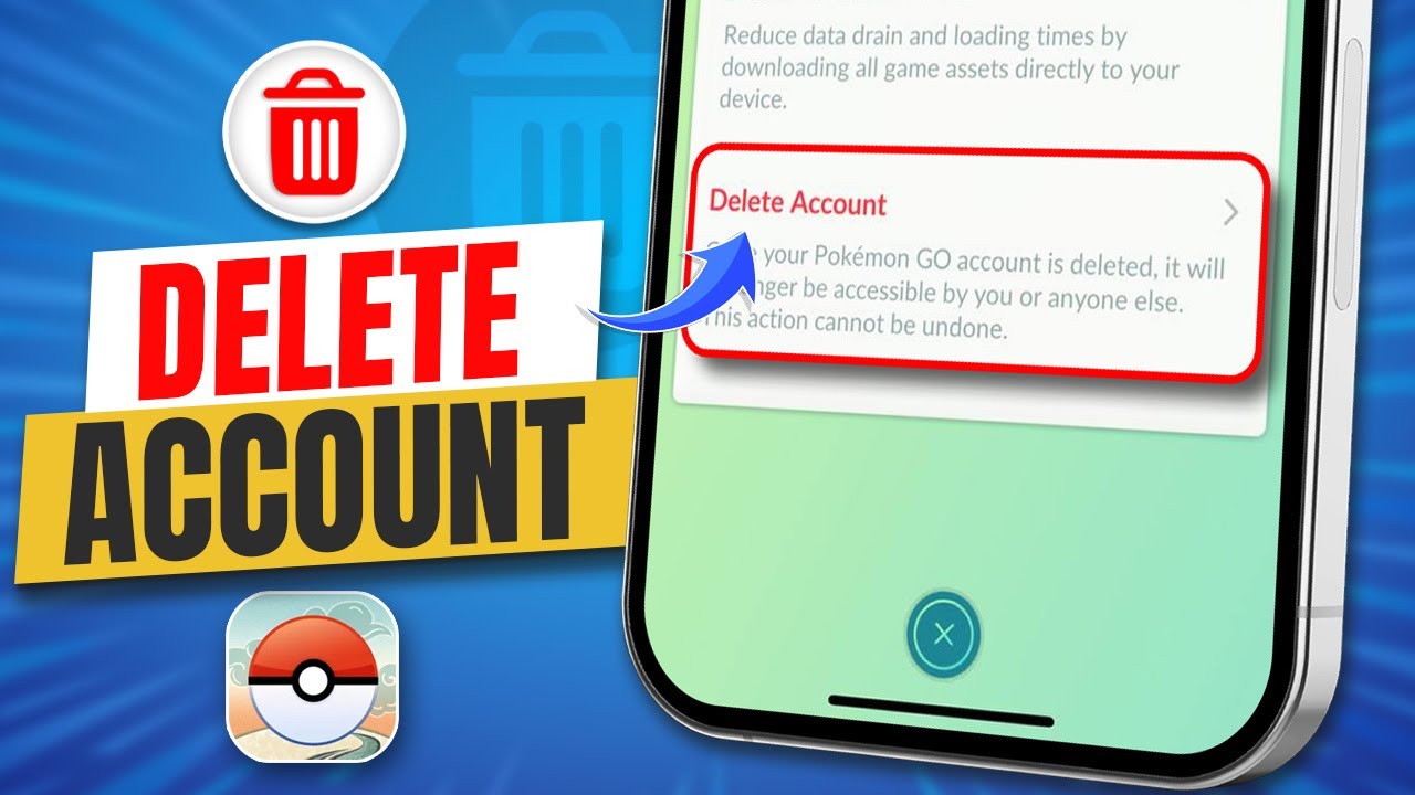 How to Delete Pokemon Go Account from iPhone | Close Pokemon Go Account ...