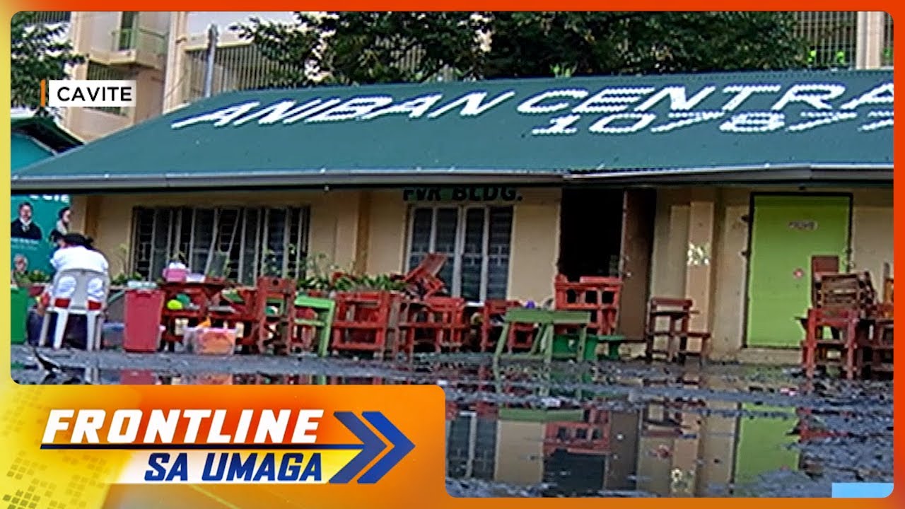 Ilang paaralan sa Bacoor, nalubog sa baha dahil sa Bagyong Paeng ...