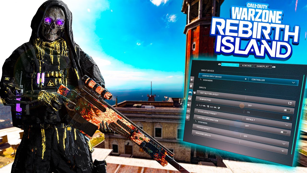 Rebirth Island Movement King👑 (BEST SETTINGS) - YouTube