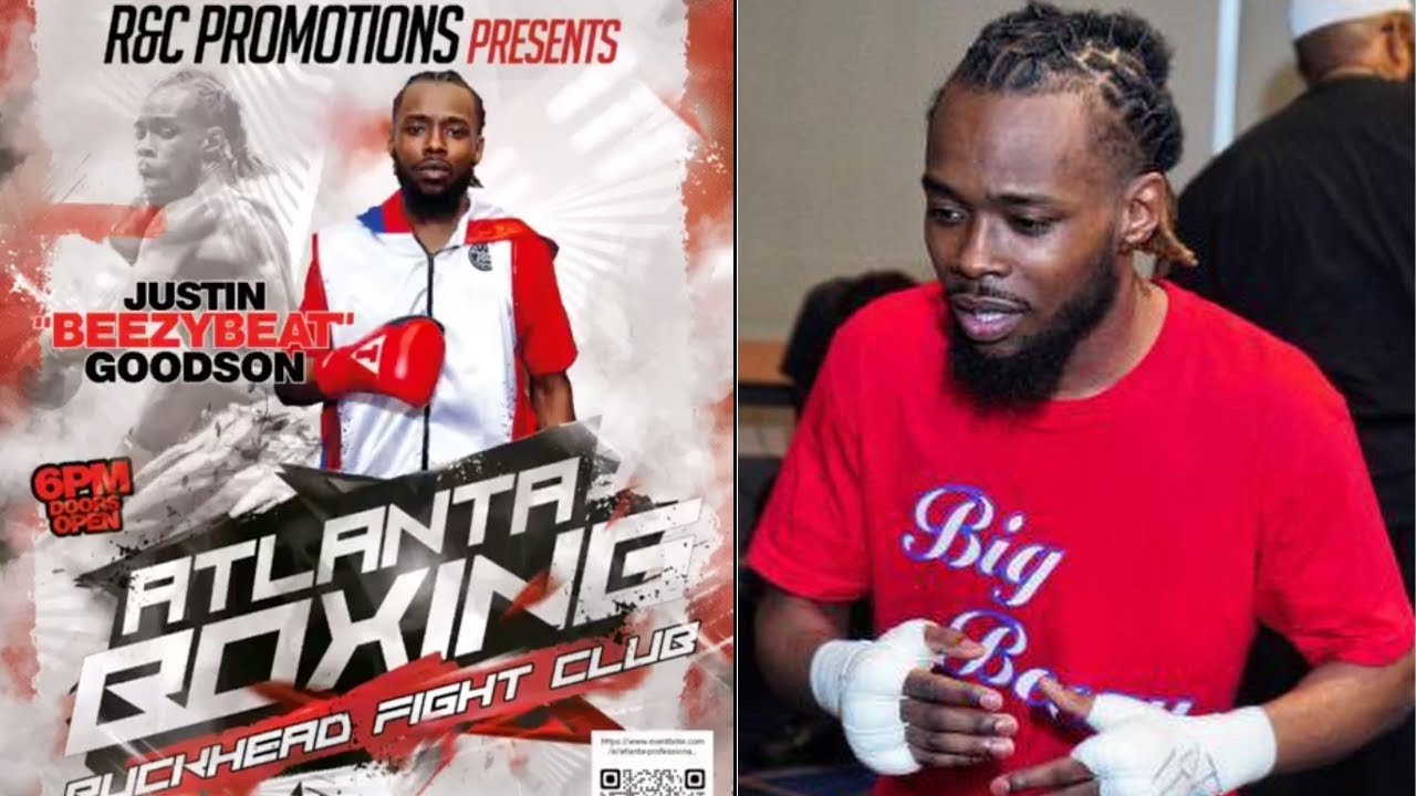 ANTONIO EWINGS OF R&C PROMOTIONS & ATL NATVE JUSTIN GOODSON 8-0 DISCUSS ...