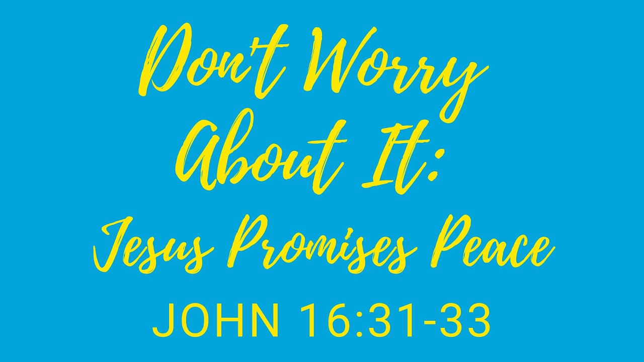 Jesus Promises Peace - YouTube