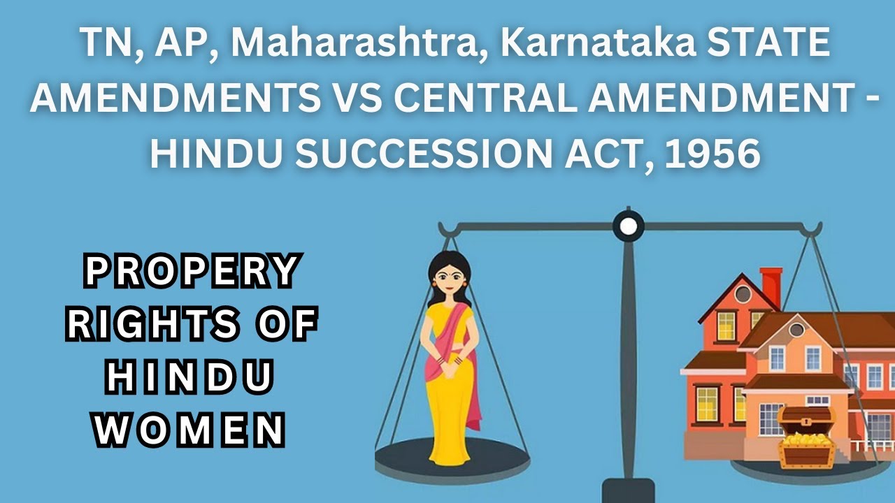 Coparcenary Rights of Daughters - HINDU SUCCESSION ACT, 1956 - YouTube