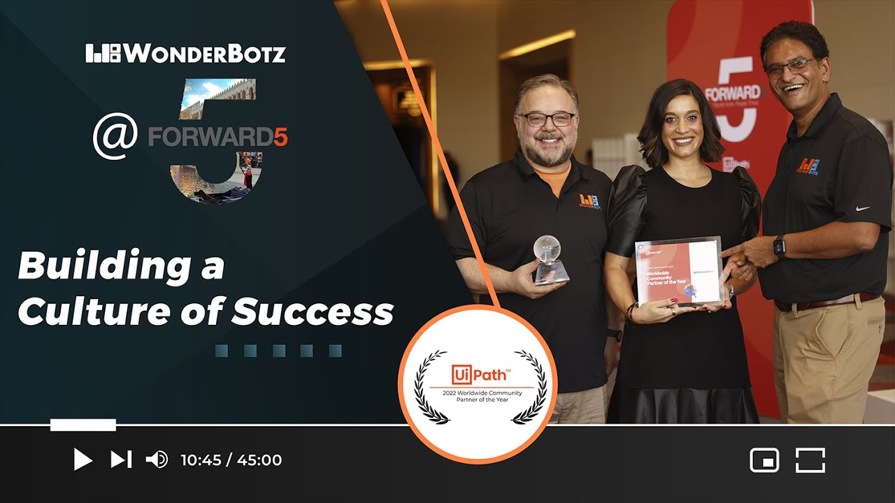 Building a culture of success at WonderBotz - YouTube