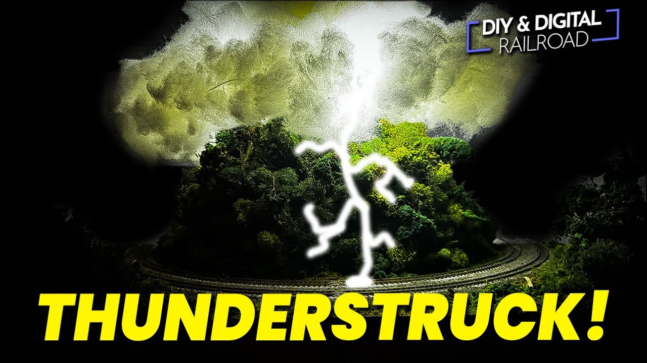Building a Model Thunderstorm for my Railroad - YouTube