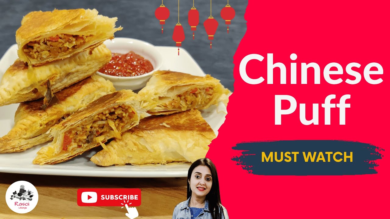 Bakery-Style Chinese Puff: Most Loved Veg Noodles Puff from India's ...