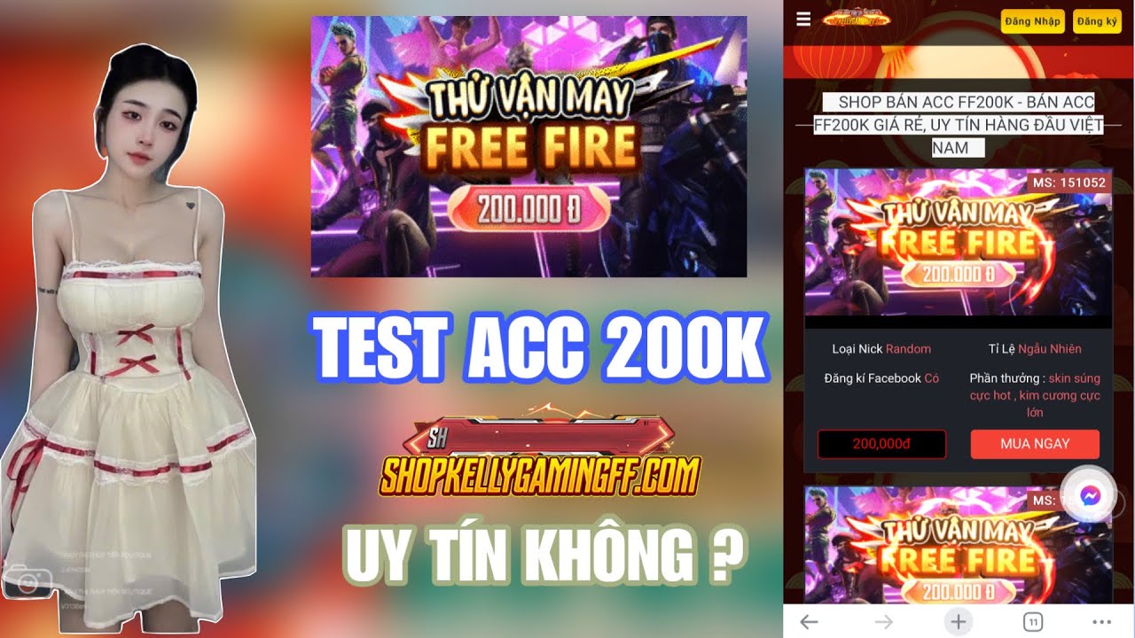 Shop Kelly Gaming | Mua Acc Shop Kelly Gaming | Mua Acc Free Fire 200K Shop Kelly Gaming Có Uy ...