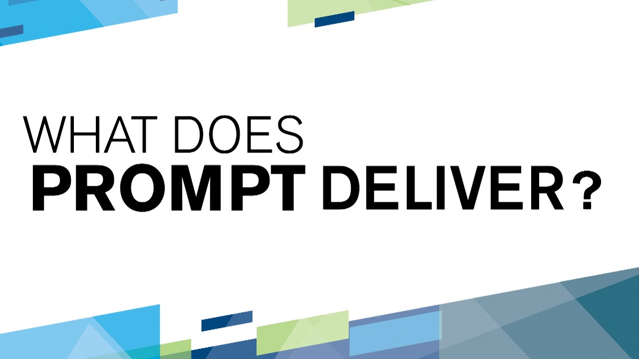 What benefits does PROMPT deliver? - YouTube