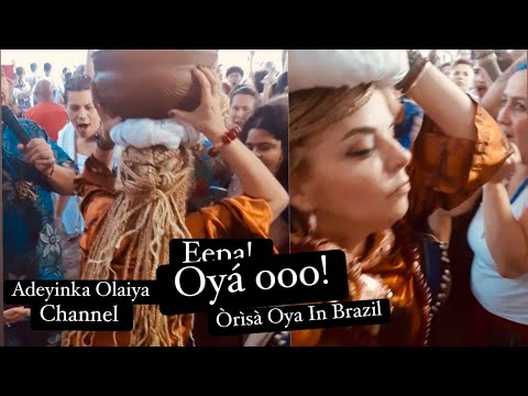 Yeepa !!! Òrìşà Oyá Sparks In Brazil , Odùduwà Temple Celebrates Oyá ...