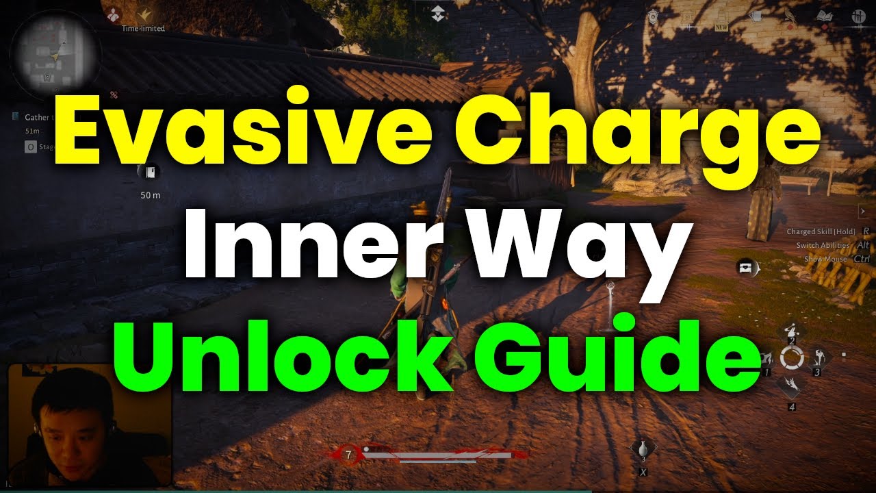 How To Unlock Evasive Charge Inner Way (Guide) - Where Winds Meet - YouTube