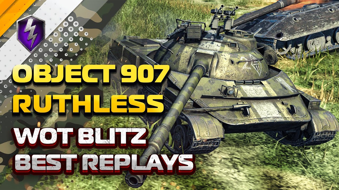 Object 907 Ruthless wot blitz | wot blitz best replays | wot blitz ...
