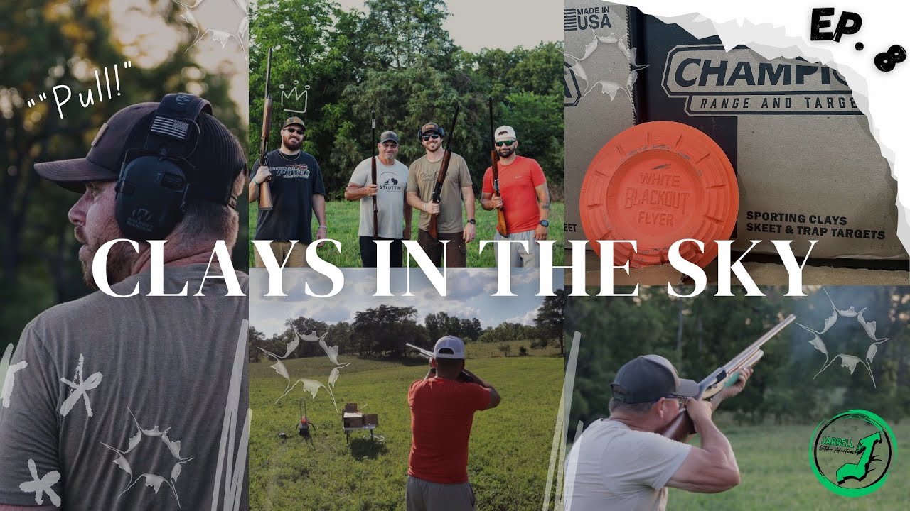 EXPLODING Clays in the Sky! Jarrell Clay Shoot 2024 - YouTube