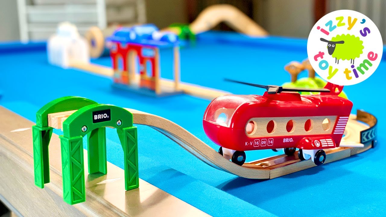 Let's Make a Toy Train POOL TABLE TRACK! - YouTube