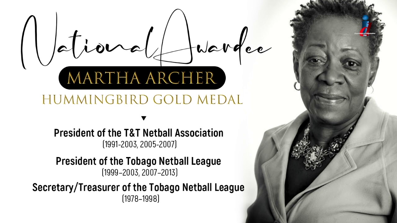 TOBAGO NOTES National Award Recipient Martha Archer - YouTube