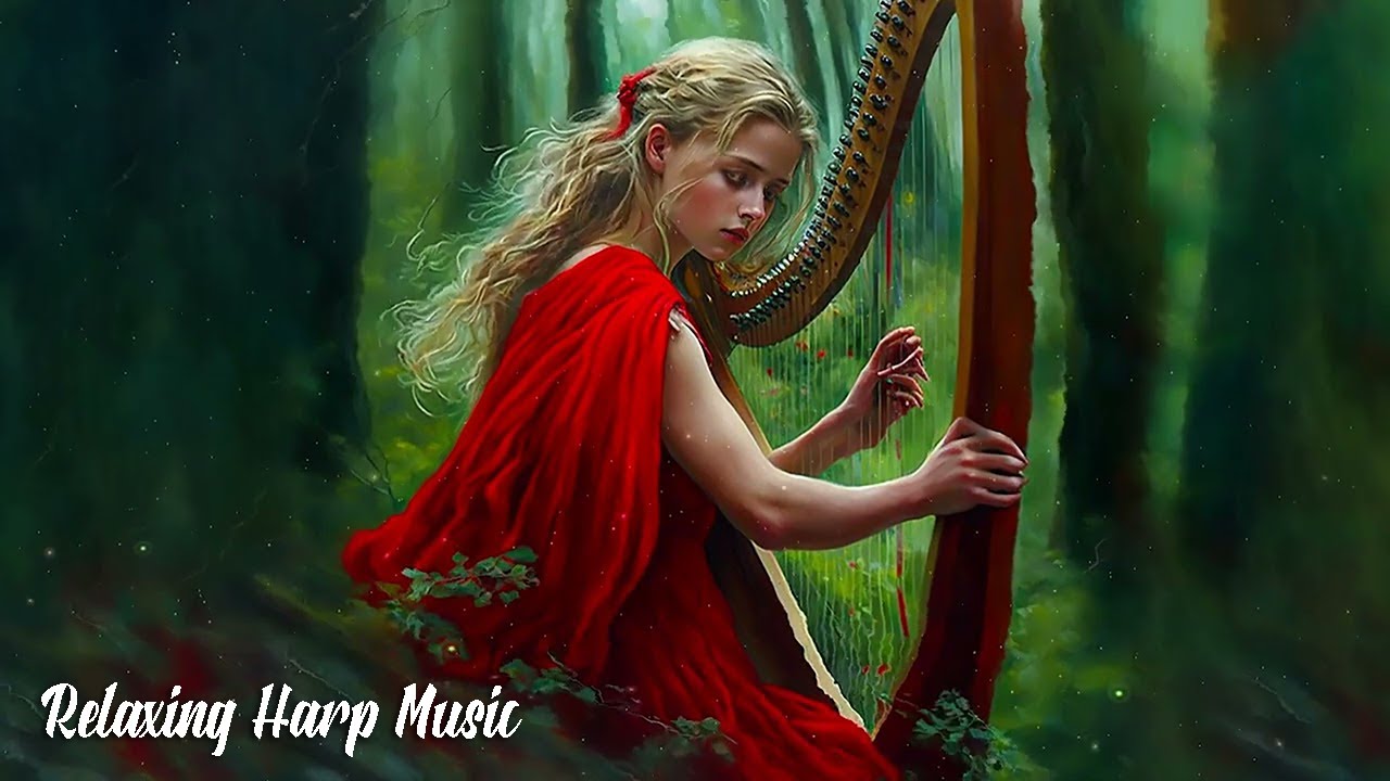 Relaxing Ambience | Beautiful Harp Music to Relax | Calm Harp ...