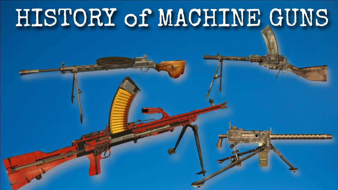 History of Machine Guns - YouTube