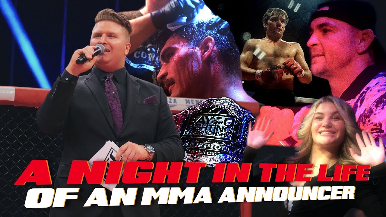 MMA Announcer Bryce Boudreaux Documentary at Bayou Fighting ...
