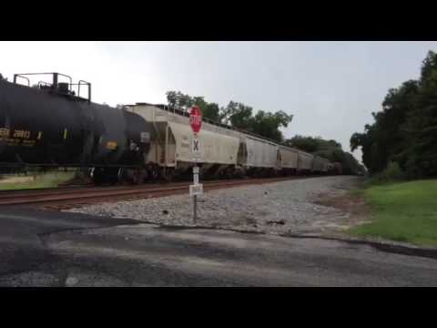 5381) NS 9328 Leads The NS 330 at N.Valdosta, Georgia - YouTube